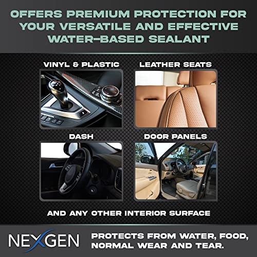 Nexgen Interior Conditioner β Condition Leather, Vinyl, and Plastic Interiors β Non-Greasy Satin Finish for Car Interiors and More (8 OZ)