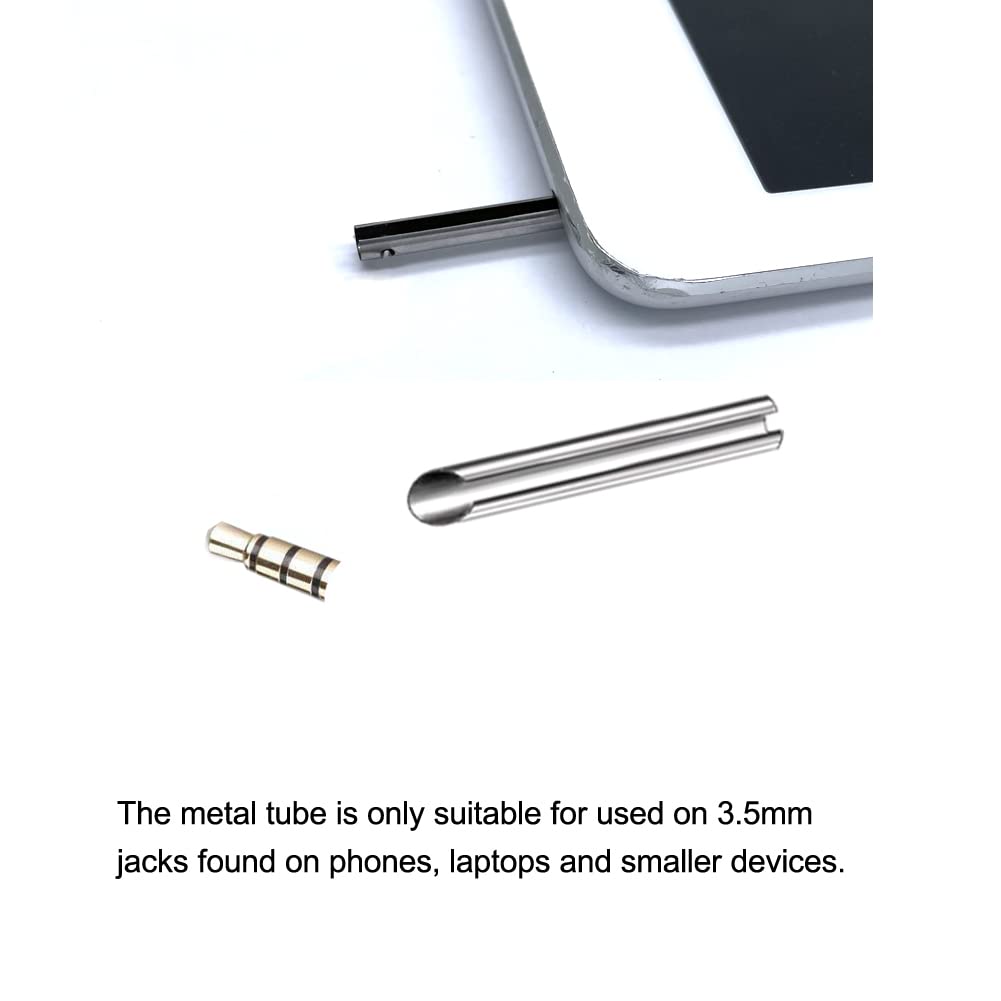 Neyyuse Headphone Jack Removal Tool, Tube Grip Stick Puller, Jack Remover ,Headphone Plug Extraction Tool- Remove Broken Headphone Plug from Headphone Jack of Mobile Devices 6 PCS