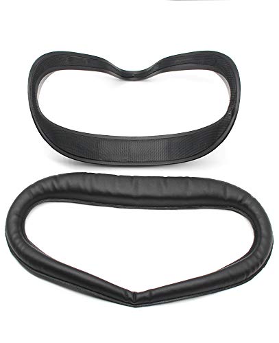 Face Cushion PU Leather Anti-leakage Anti-dirt Protector for Quest 2 Advanced Virtual Reality Headset