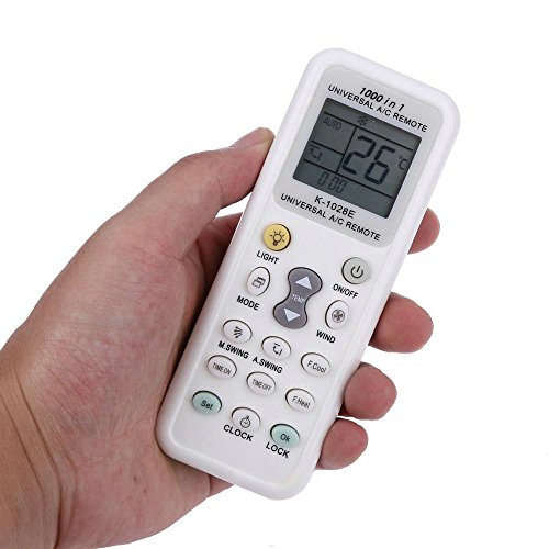 Universal Air Conditioner Remote Control LCD A/C Conditioning Controller 1000 in 1 for Mitsubishi Toshiba HITACHI FUJITSU Daewoo LG Sharp Samsung ELECTROLUX SANYO AUX GREE HAIER Huawei Air Condition