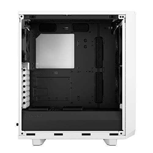 Fractal Design Meshify 2 Compact White ATX Flexible High-Airflow Tempered Glass Window Mid Tower Computer Case