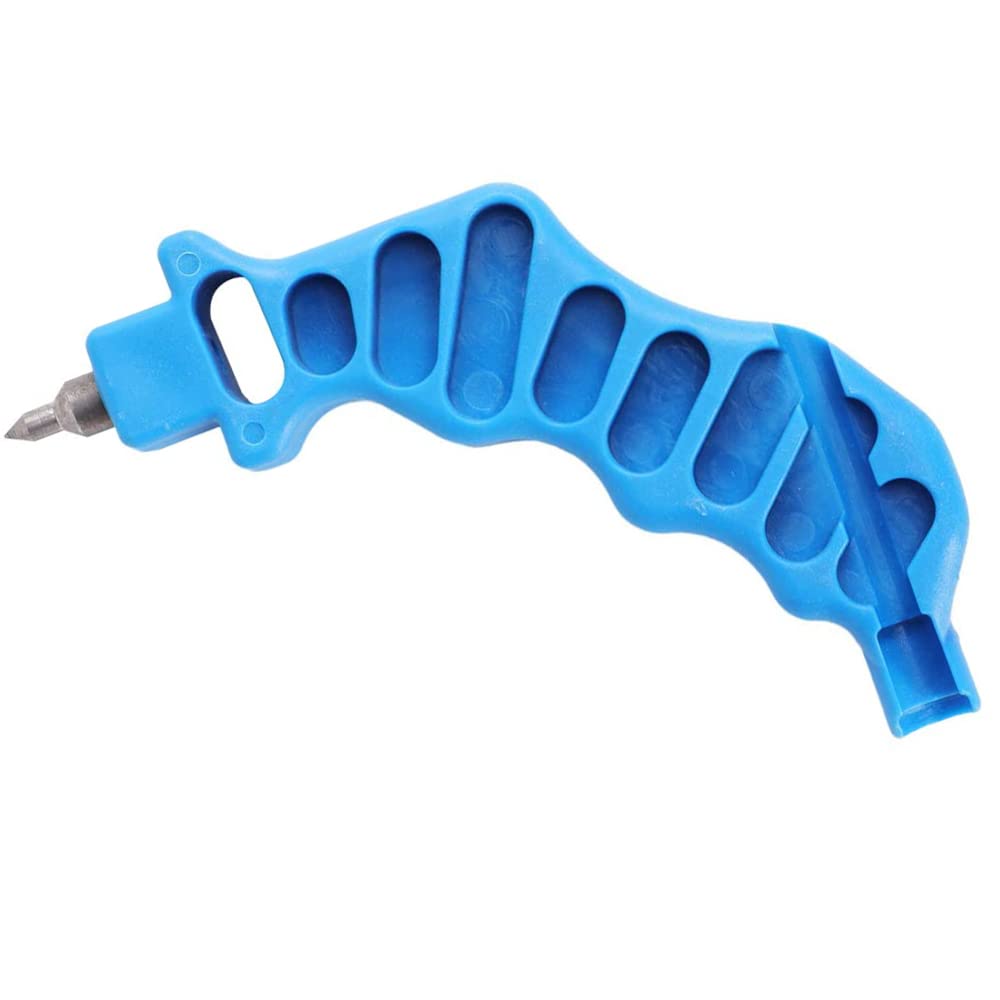 UCLEVER 2-in-One Drip Irrigation Tubing Hole Punch & Fitting Insertion Easier Tool for 1/4" Inch Fitting & Emitter Insertion