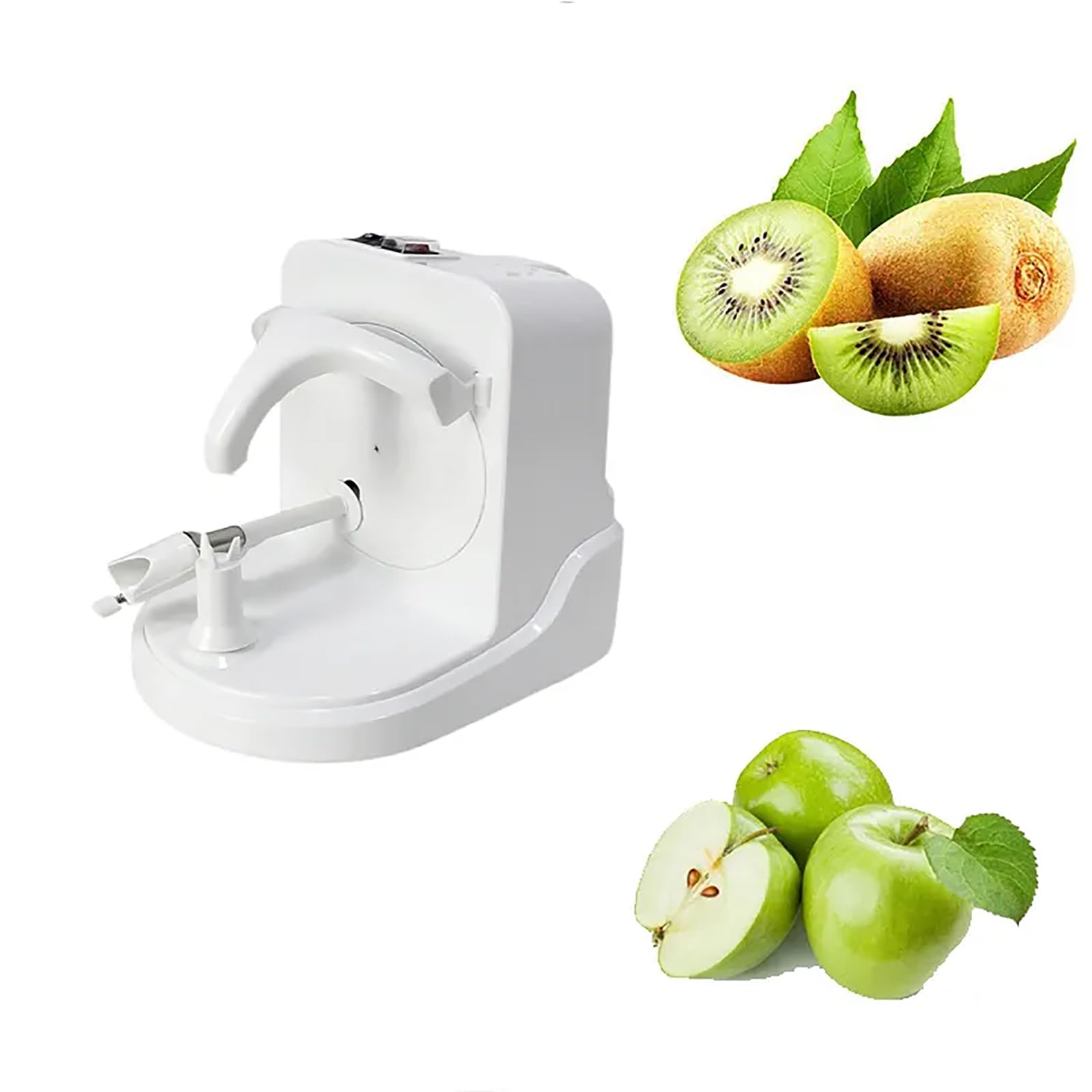 Electric Fruit Peeler, Multifunctional Fruit Peeling Machine, Adjustable Range, One-button Drive Safe and Efficient, for Commercial and Home Peel Potatoes/Pears/Apple