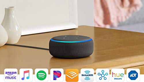 Echo Dot (3rd Gen) Charcoal Bundle with Sengled Wi-Fi Smart Bulb