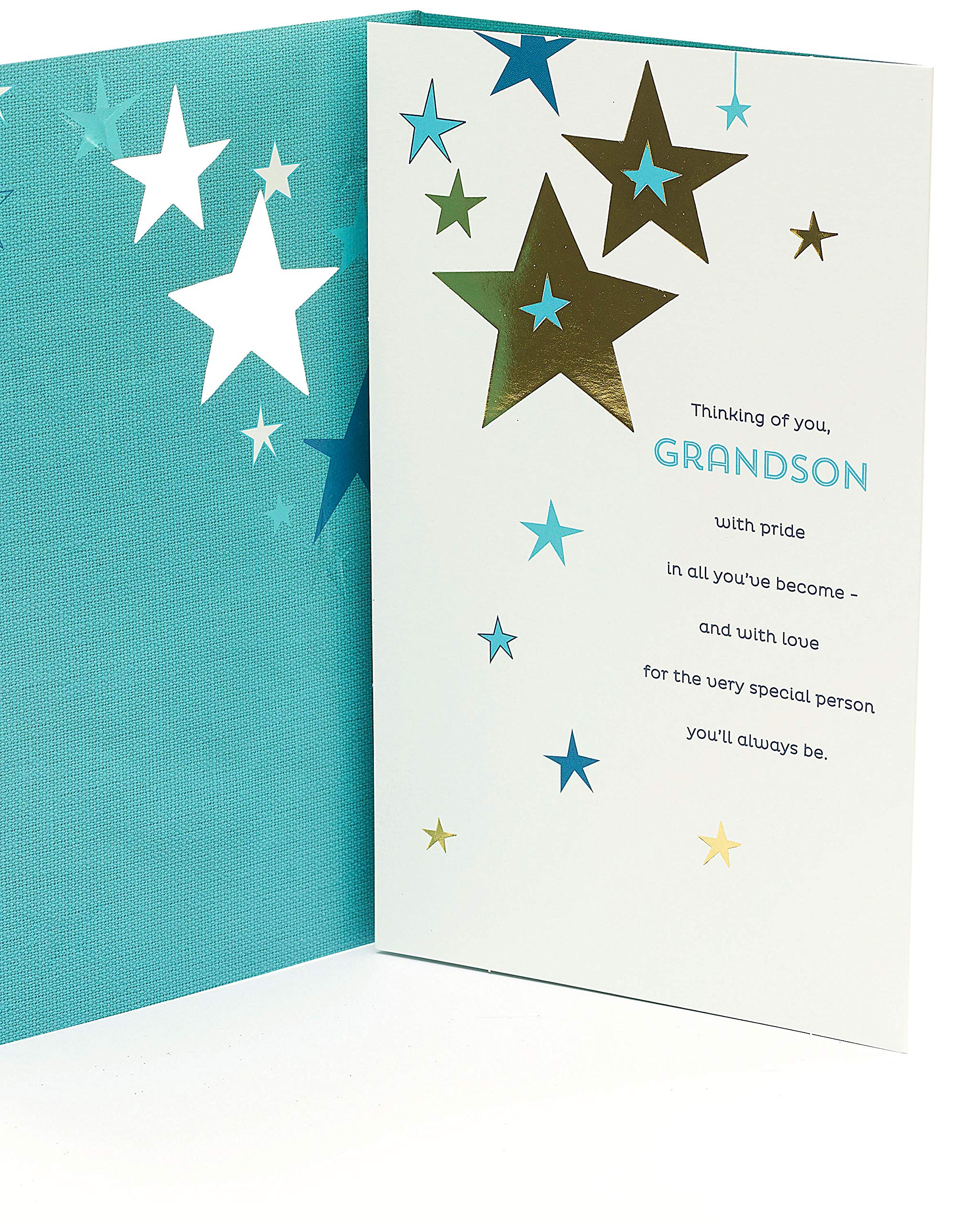 UK Greetings 18th Birthday Card for Grandson - Sentimental Design