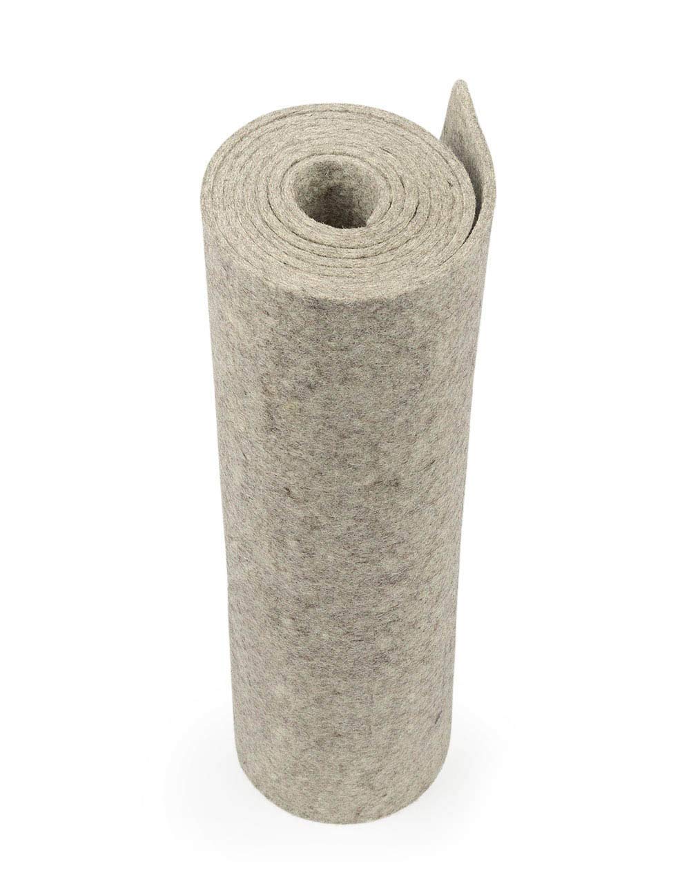 The Felt Store F-3 Industrial Felt – 60 Inch Wide x 3 Foot Long x 1/4 Inch Thick – SAE Pressed Felt for Automotive, Construction, Machinery Components