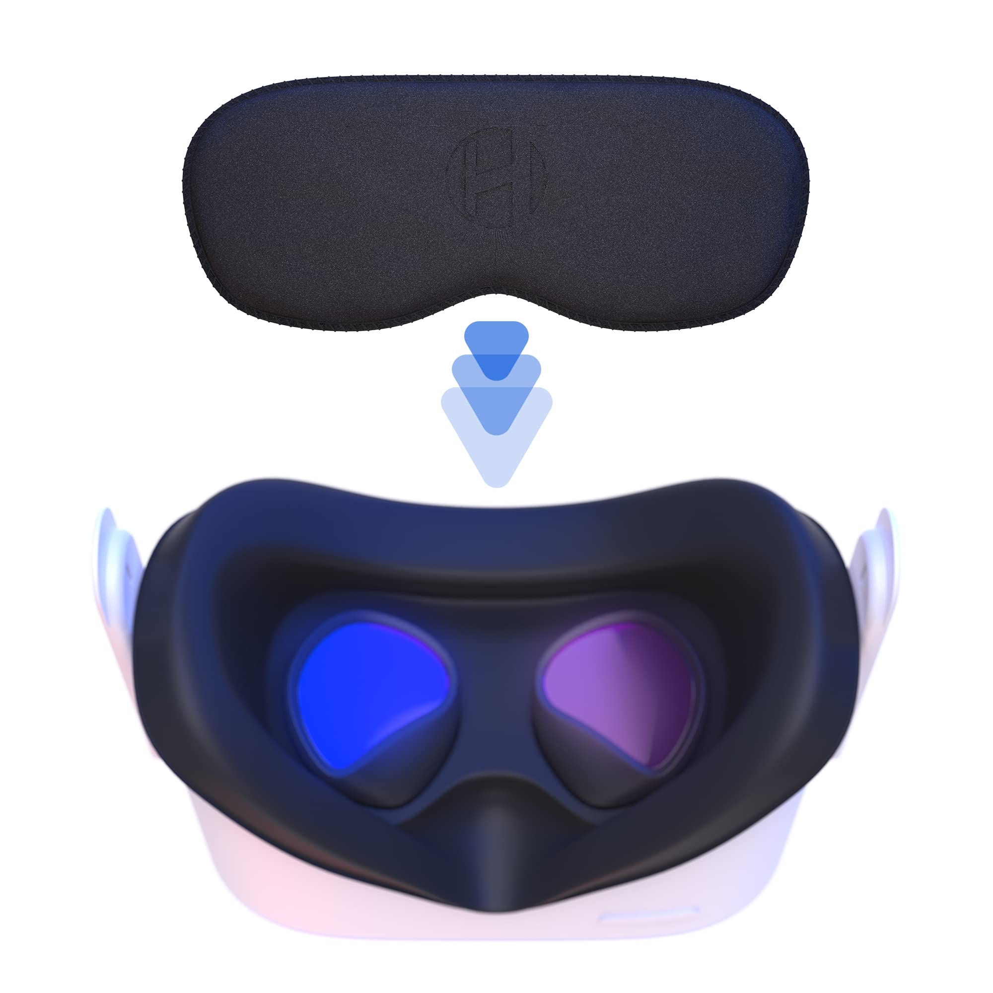HZLucki VR Lens Protector Cover Dust Proof Anti-Scratch Lens Protector Cover Accessories Compatible Quest 2, Quest 1, Quest Pro, Valve Index, Rift S, Pico 4 and HP Reverb