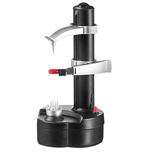 Electric Kitchen Automatic Peel Tool Potato Fruit Peeler Slicer Peeling Machine Tool Vegetable Fruit Fast Peeling Machine Black