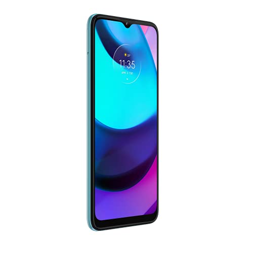 Motorola Moto e20 Dual-SIM 32GB ROM + 2GB RAM (GSM Only | No CDMA) Factory Unlocked 4G/LTE Smartphone (Coastal Blue) - International Version