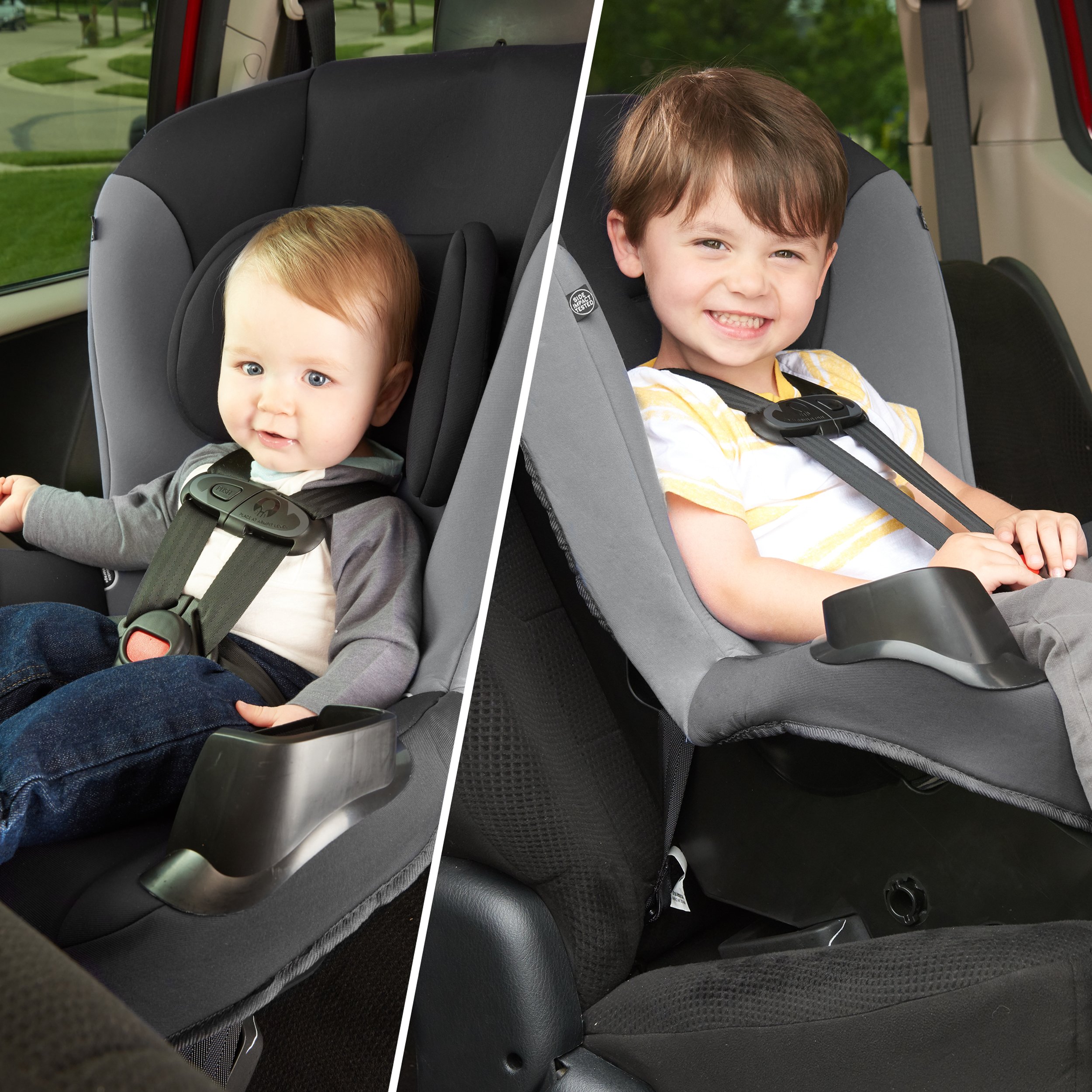 Evenflo Sonus Convertible Car Seat, Strawberry Pink