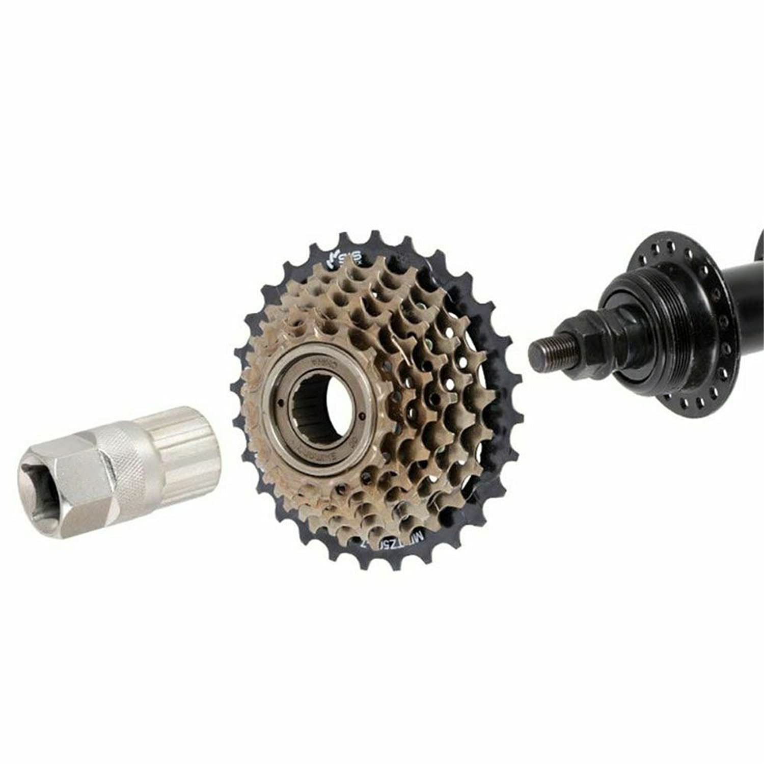 Gowxs Freewheel Removal Tool,Mountain Bicycle Lockring Removal Tool for Sram, Sunrace, Shimano, DNP and Other 6,7,8,9,10,11Speed Freewheel