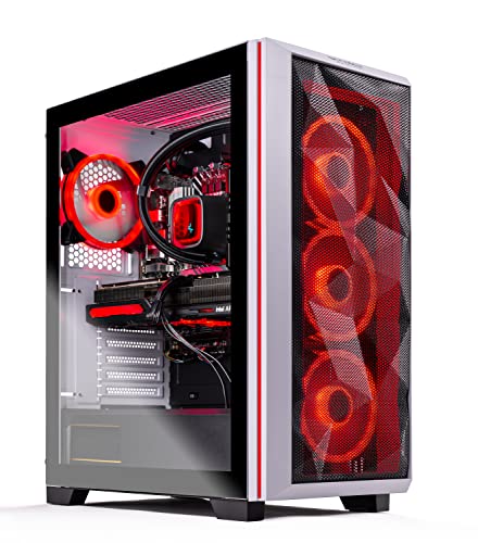 Skytech Gaming PC Desktop β Intel Core i7 12700F 2.1 GHz, Intel Arc A770, 1TB NVME Gen4 SSD, 16GB DDR4 RAM 3200, 650W Gold PSU, 240mm AIO, 11AC Wi-Fi, Windows 11 Home 64-bit,White