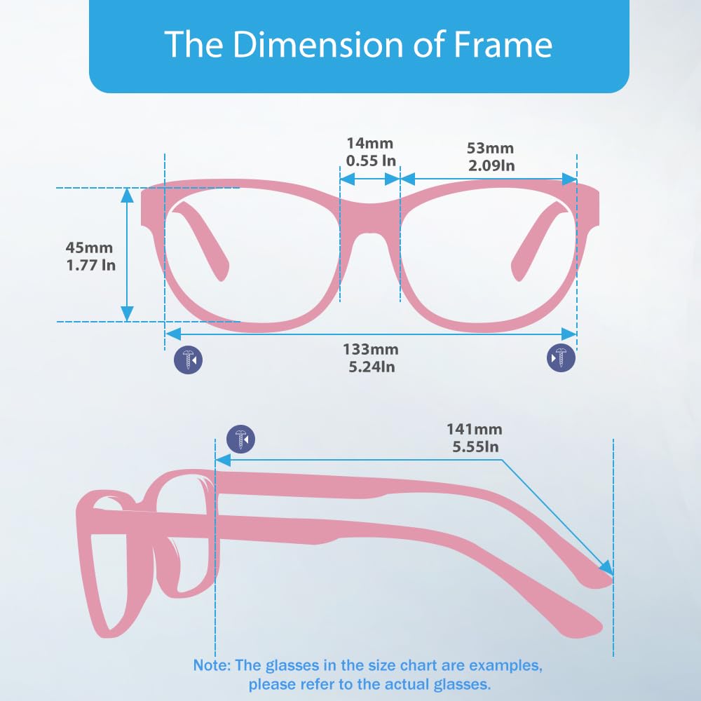 Firmoo Cat Eye Blue Light Blocking Glasses Women, Anti Eye Strain Anti Glare, Vintage Inspired Clear Computer Glasses, Chic Cateye Frame Eyeglasses