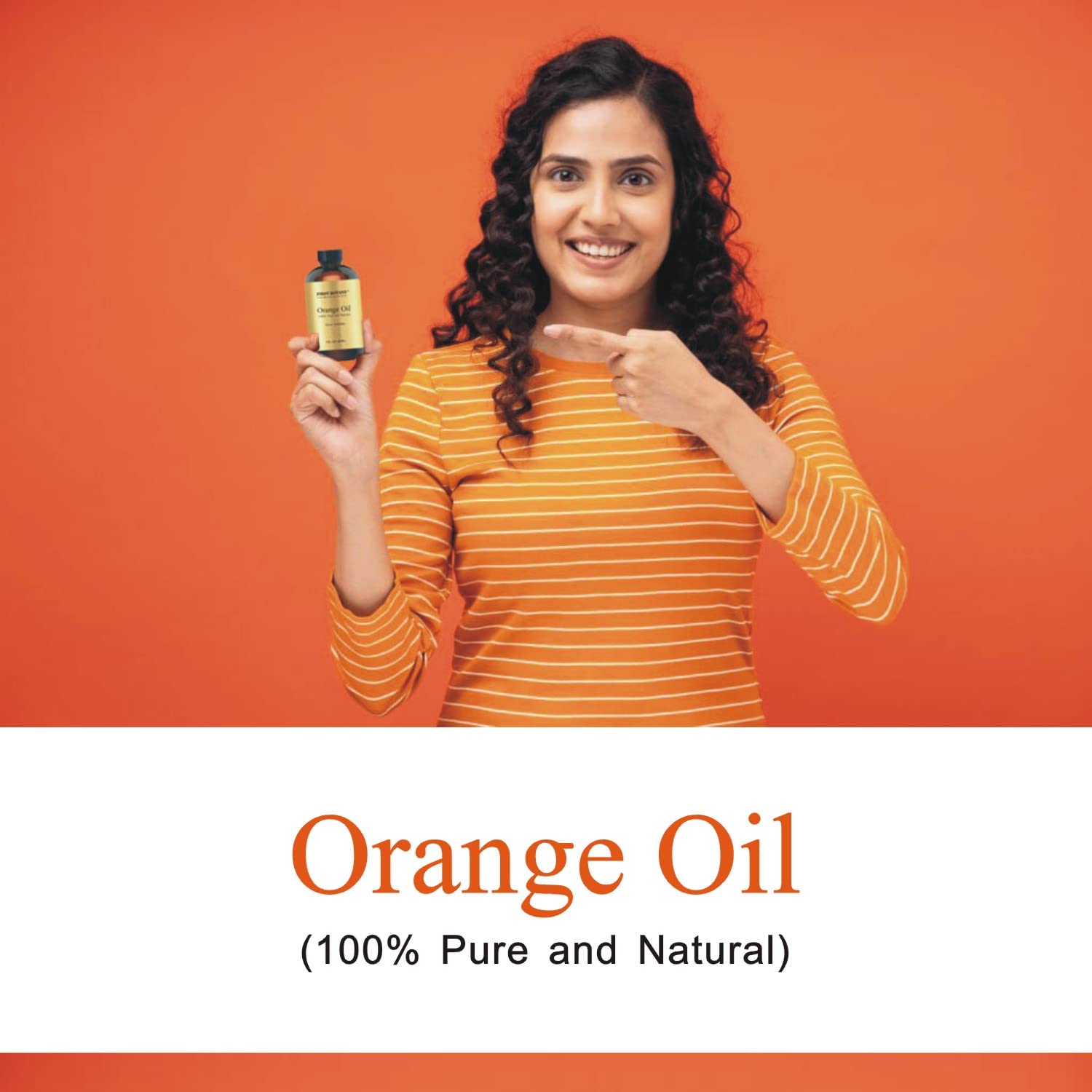 First Botany, 100% Pure Orange Essential Oil - Premium Orange Oil for Aromatherapy, Massage, Topical & Household Uses - 1 fl oz (Orange)