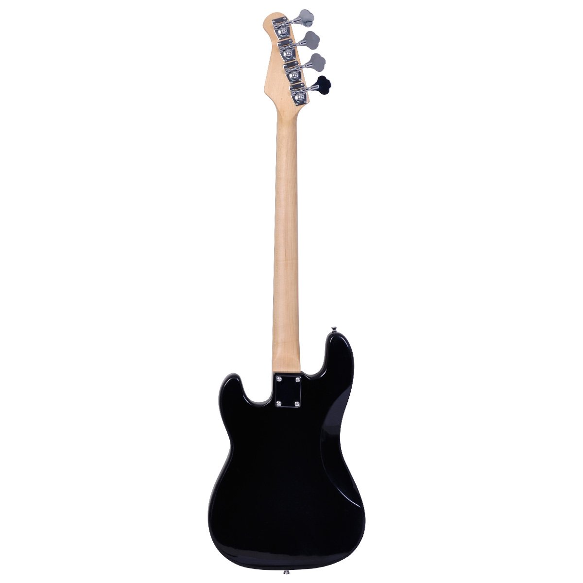 Electric Bass Guitar Full Size 4 String Exquisite Burning Fire Style Electric Bass+Gig bag+AMP Cord…