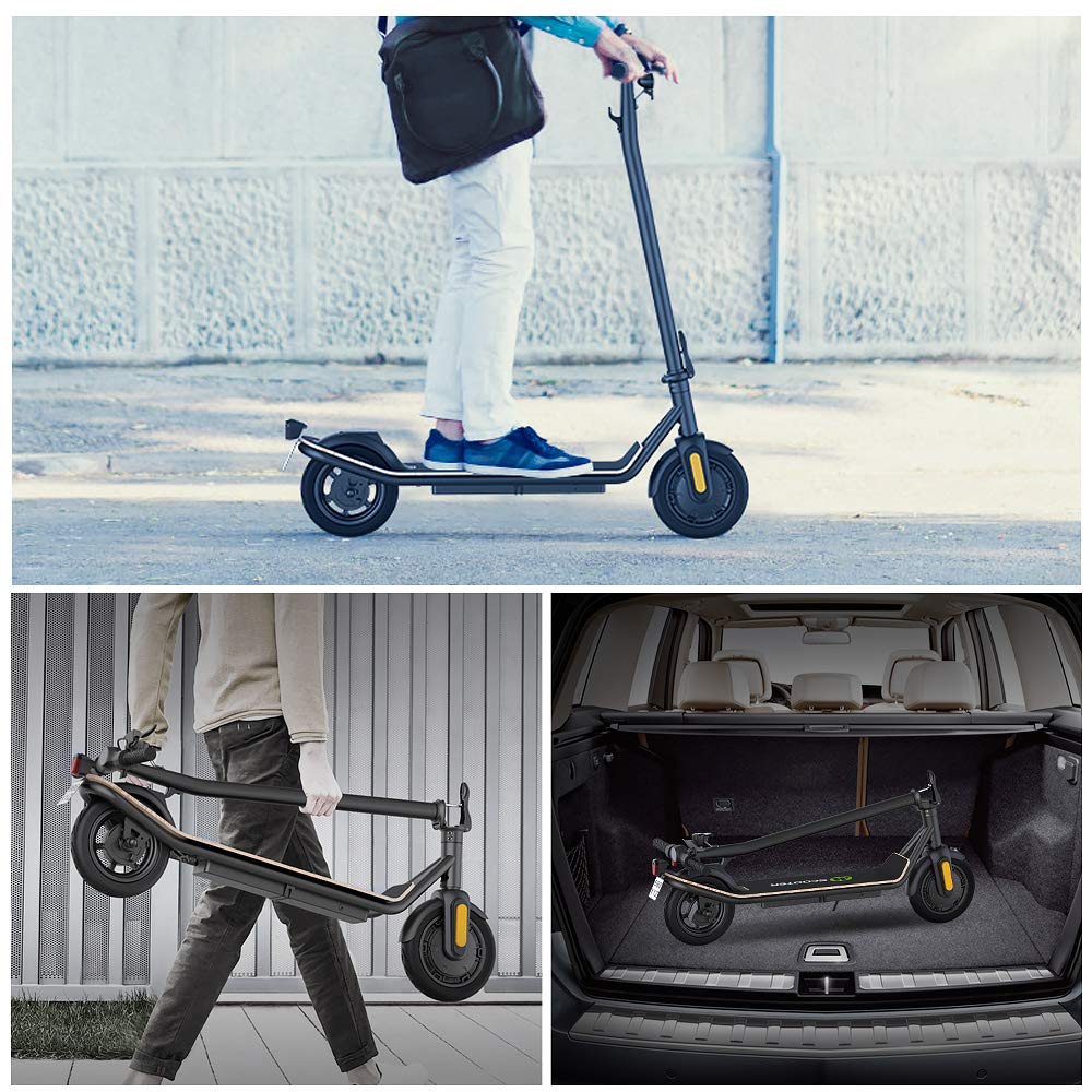 Electric Scooter, 350W Motor, 3 Gears, Max Speed 15.5MPH, 16 Miles Powerful Battery with 8.5'' Tires, Foldable Electric Scooter for Adults, Max Load 260lbs