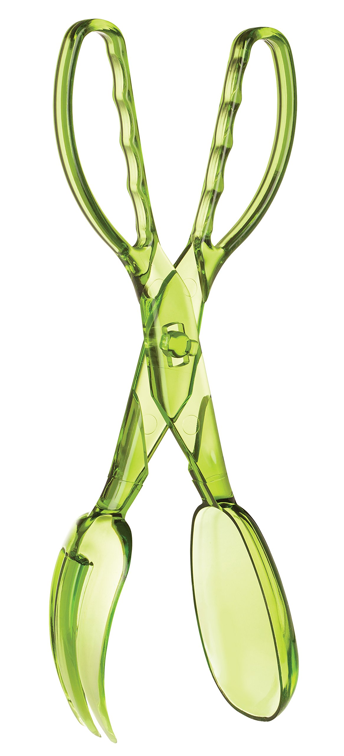 HIC Harold Import Co HIC Harold Import Co. Salad Tong, Hinged, 11.5-inch, green