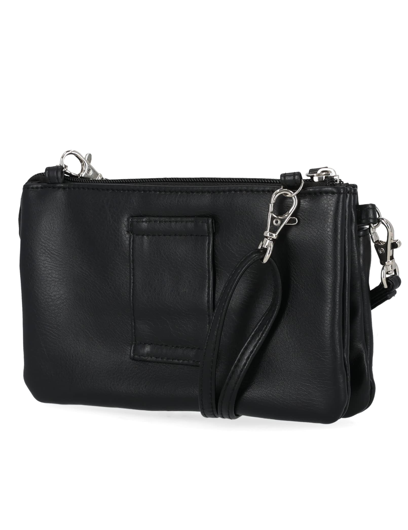 Mundi Brady RFID Wallet Purse Cell Phone Crossbody Bag For Women (Almond)