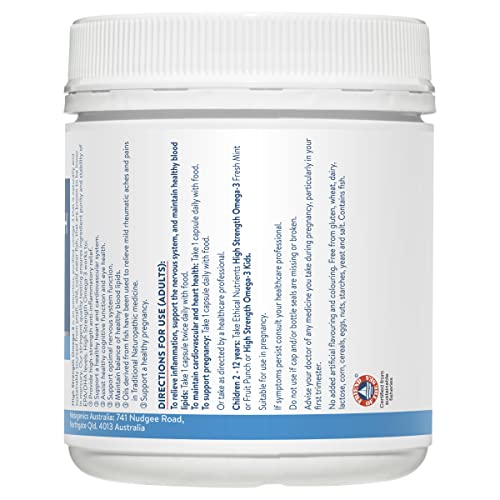 Ethical Nutrients Hi-Strength Fish Oil 120 Capsules
