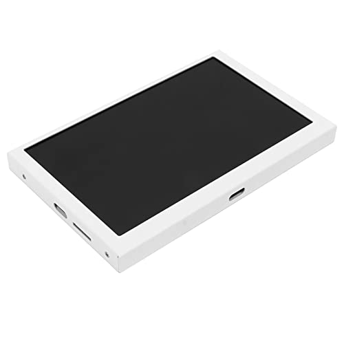 Oumefar USB Monitor, IPS Secondary Screen ABS Eye Protection Multi Theme Energy Saving for Mini Chassis(White) Electroniccomponents
