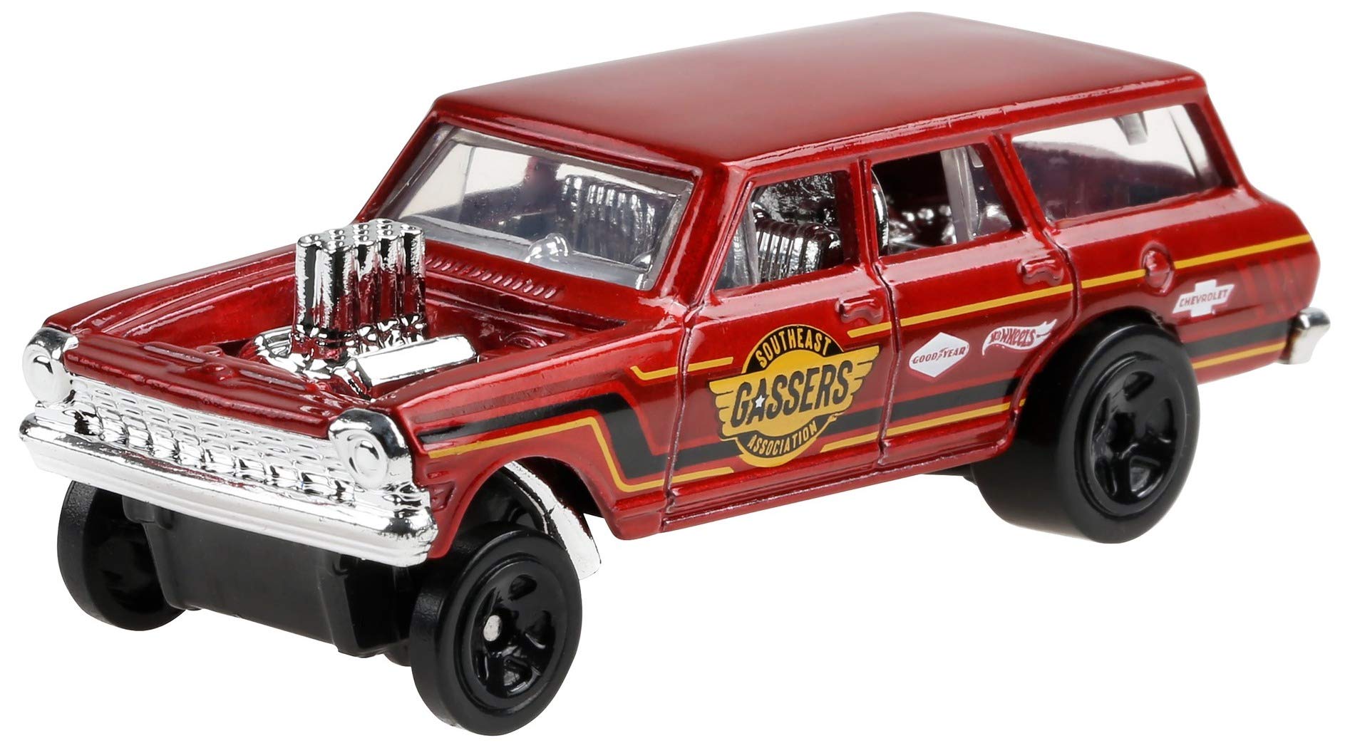 Hot Wheels Muscle Mania 10 Pack Mini Collection, 1:64 Scale Muscle Cars with Authentic Sculpt, Iconic Casting & Custom Stripe for Collectors & Kids Aged 3 & Up [Amazon Exclusive]