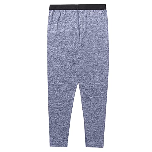 Fruit of the Loom Boys' Performance Baselayer Thermal Underwear Set, Blue Cove Heather, 10/12