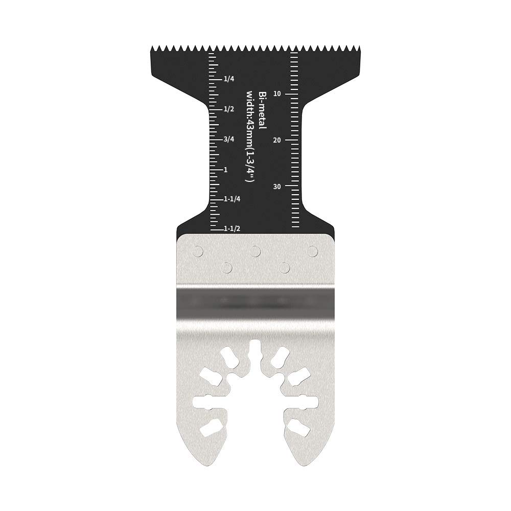 HOTBEST 108 Pcs Wood/Metal Oscillating Multi Tool Saw Blades Accessories Kit Quick Release Multitool Kits Fits for Fein, Black&Decker Chicago Ryobi Milwaukee Craftsman