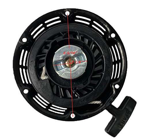 Recoil Pull Starter for Harbor Predator 69675 69676 69728 69729 Gas Generator For 212cc 6.5HP 7HP OHV Engine Go Kart Bike Lawnmower Pressure Washer Compact Chipper Shredder Log Splitter