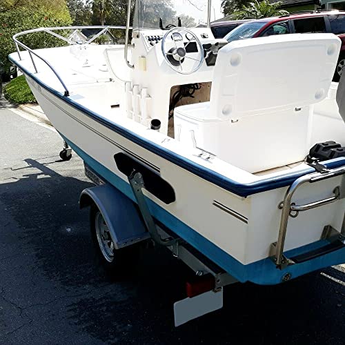 ECOTRIC Short Boat Trailer 2' Bunk Board Guide-On Carpeted Kit A Pair w/Hardware