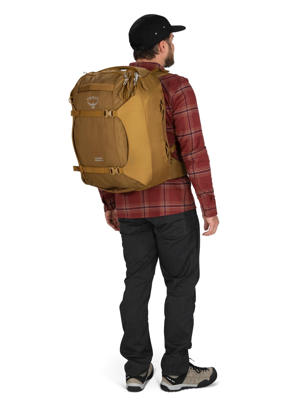 Osprey Sojourn Porter 46L Travel Backpack, Koseret Green, One Size
