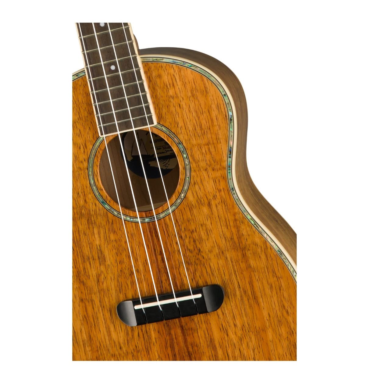 Fender Montecito Tenor Ukulele, Natural, with Gig Bag
