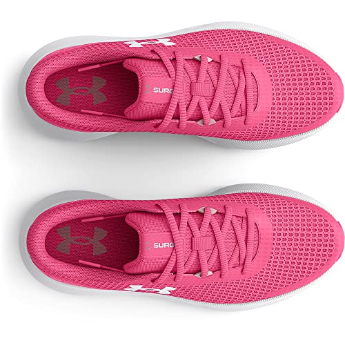 Under Armour Women's Surge 3 --Running Shoe, (602) Pink Punk/Pink Punk/White, 8.5