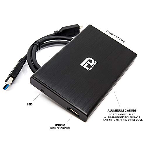 Fantom Drives WD 2TB SSD Upgrade Kit - Includes 2TB Western Digital Blue SSD, 2.5", Enclosure, and Drive Cloner Software in USB Drive (W2000SSDKIT)