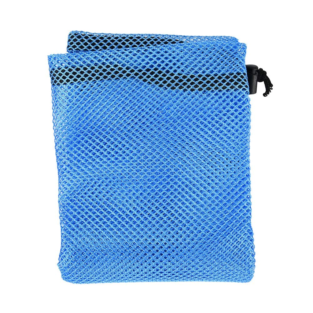 Flippers Packing Net Bag, Swim Drawstring Bag, Lightweight And Portable For Divers Snorkelling Net Bag(Black)