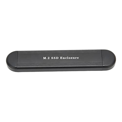 M.2 SSD Enclosure, M.2 NVME NGFF SSD Enclosure ToolFree 10Gbps for Desktop Black