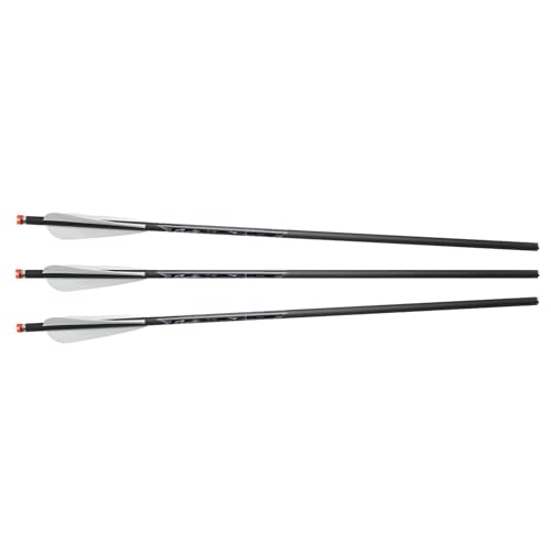 Excalibur FireBolt 20" Illuminated Carbon Lightweight Crossbow Arrows for Use on EXO-Traditional Series Crossbows - 3 Pack (EXLB-22CAVIL-3)