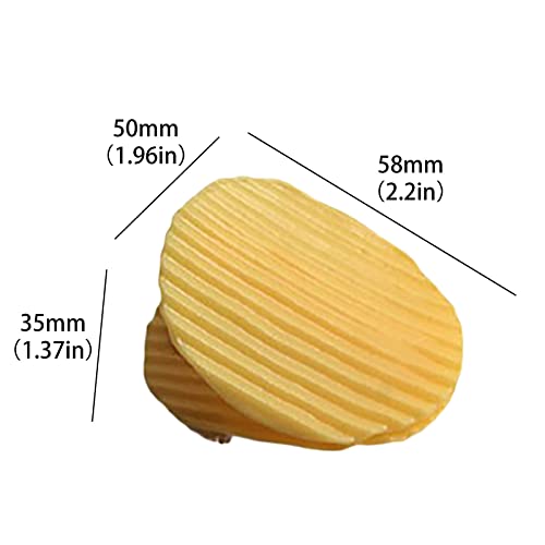 Novania Chip Bag Clips, Plastic Food Clips Snack Bag Sealing Clips Refrigerator Bag Clips Bread Bag Sealer Paper File Clamps Binder Clips Hanger Clips for Kitchen Office Storage (#002)