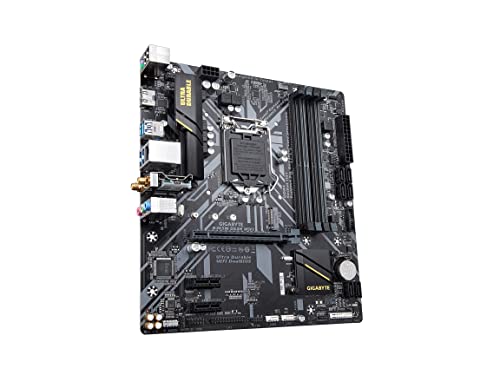 GIGABYTE B365M DS3H WIFI-Y1-R (LGA1151/Intel/Micro ATX/USB 3.1 Gen 1 (USB3.0) Type A/DDR4/Motherboard) (RENEWED)
