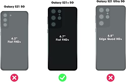 OtterBox Commuter Series Case for Samsung Galaxy S21+ 5G (Only) - Non-Retail Packaging - Black