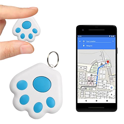 SolwDa Cat Dog Mini Tracking Prevention Smart -Loss Device Tool Portable Pet Tracking Locator Bluetooth 5.2 Mobile Key Mini - Finder Device