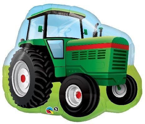 Tractor Birthday Party Balloons Decorations Farm Animal Cow John Deere Shower (MULTI, 1)