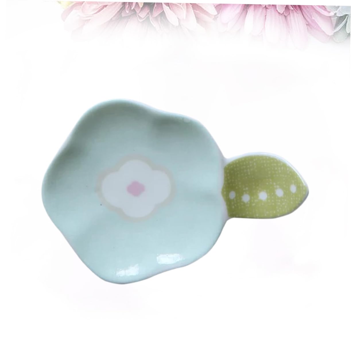 Housoutil 3pcs Spoon Holder Sushi Dish Dip Sauce Bowl Chopsticks Rests Holders Chopstick Stand Dessert Plate Snack Bowl Seasoning Bowl Dip Dish Chopstick Rest Condiment Dish Mini Ceramics