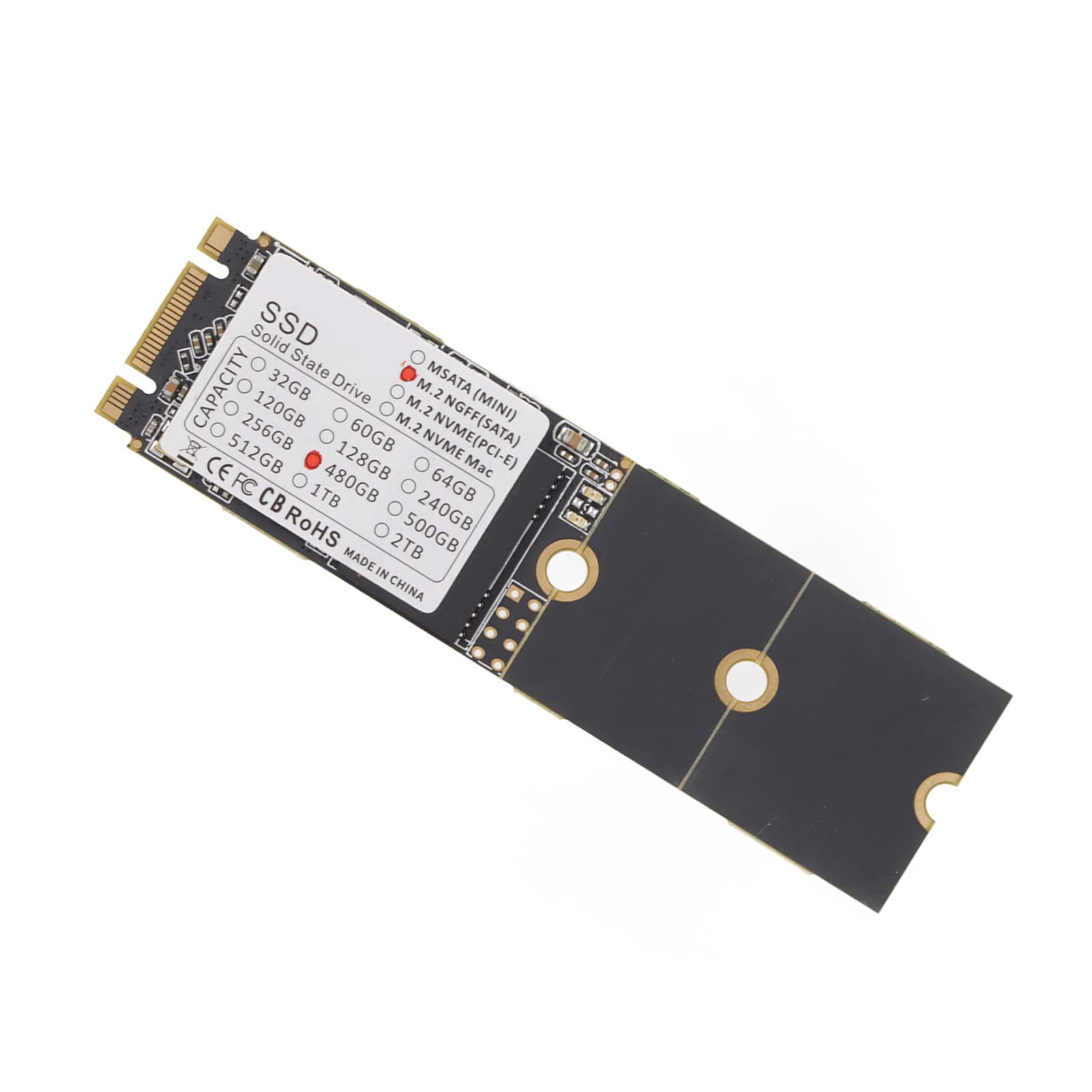 M.2 SSD, Slim Portable SSD with antifall Protection for Tablet pc Laptop