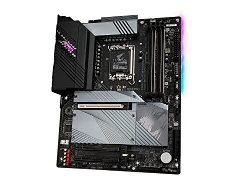GIGABYTE Z690 AORUS Elite AX DDR4 (LGA 1700/ Intel Z690/ ATX/ DDR4/ Quad M.2/ PCIe 5.0/ USB 3.2 Gen2X2 Type-C/WiFi 6/2.5GbE LAN/Gaming Motherboard)