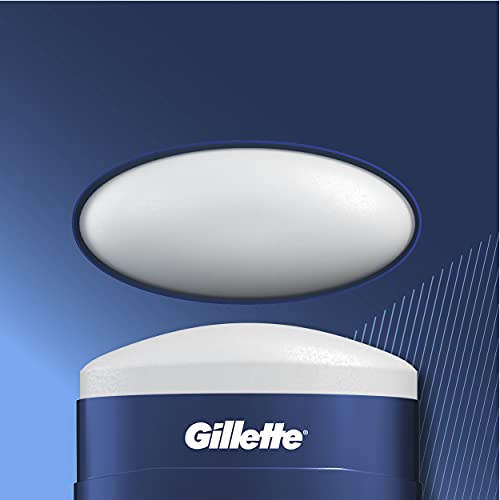 Gillette Antiperspirant Deodorant for Men, Invisible Solid, Clean Rush, 72 Hr. Sweat Protection, 3.4 oz