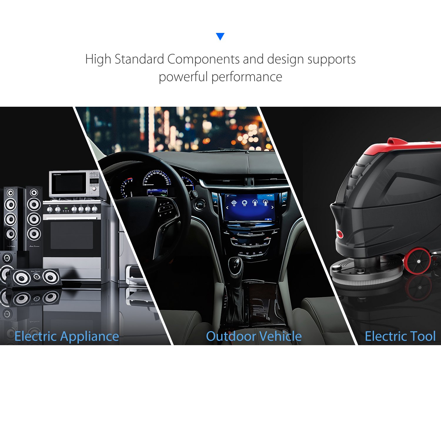 EDECOA 3000 Watt Power Inverter DC 12V to AC 110V 120V for Car Truck RV with LCD Display and Remote Controller