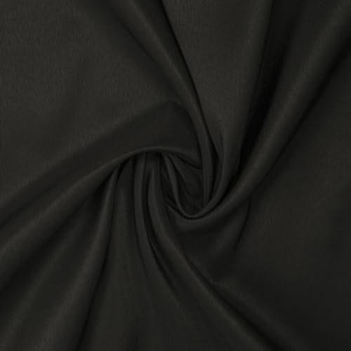 Gee Di Moda Rectangle Tablecloth - 70 x 120 Inch Black Table Cloth for 6 or 8 Foot Rectangle Table - Heavy Duty Washable Fabric - for Buffet Table, Holiday Party, Dinner, Wedding & Baby Shower