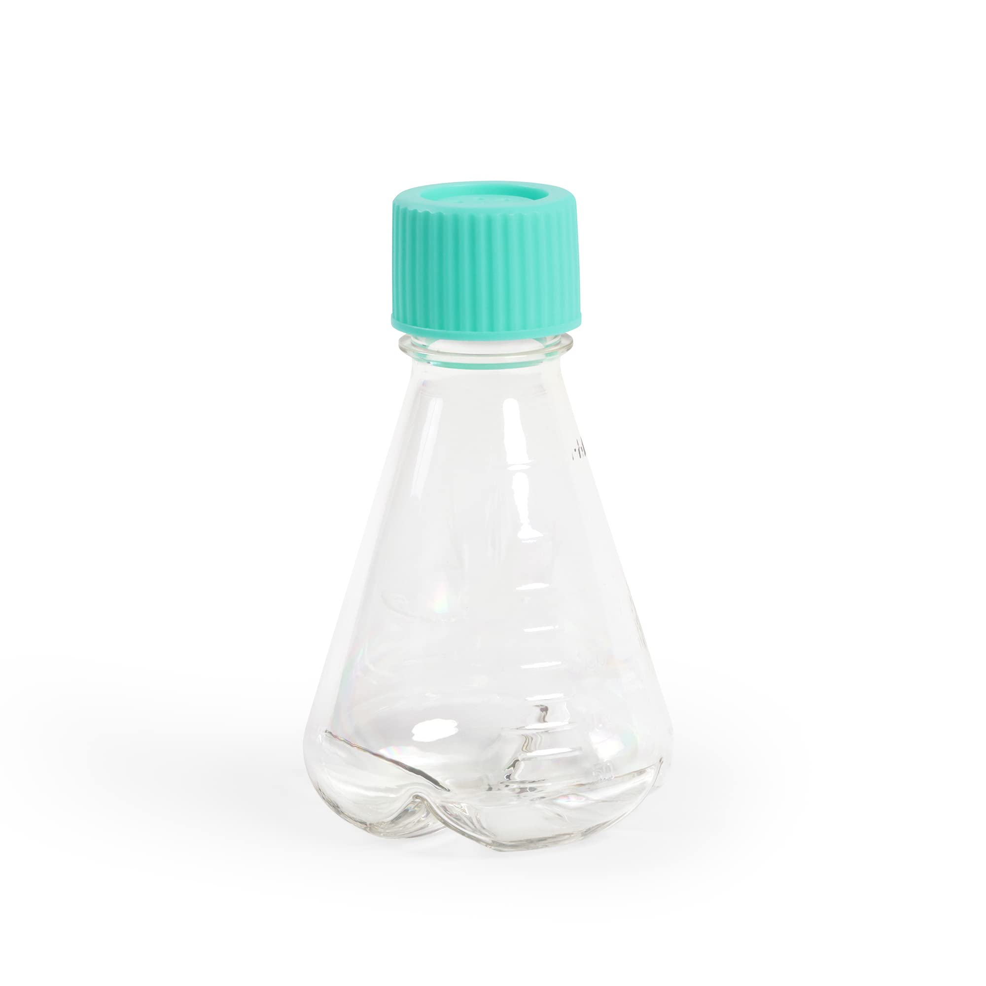 Jet Biofil Sterile Plastic Erlenmeyer Flask - 1 Graduated and Baffled Flask with Vented Cap - Science Beakers - 250mL
