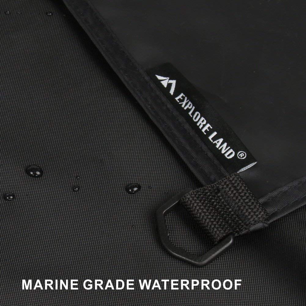 Explore Land Universal Kayak Cockpit Drape Waterproof Seal Cockpit Cover for Indoor and Outdoor Bundle 3 Pack Large, 60x29 inches