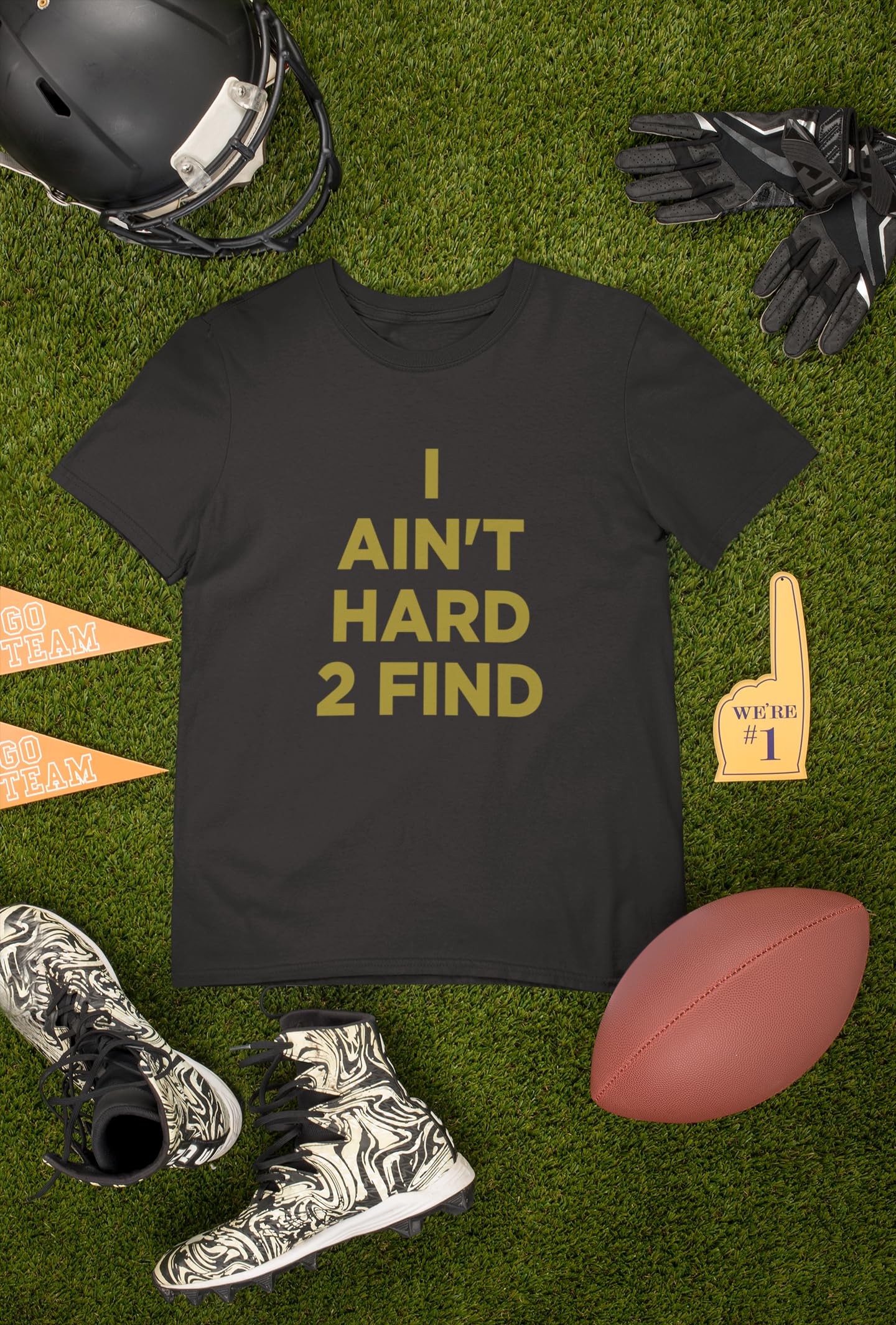 Expression Tees YOUTH HOODIE I Ain't Hard To Find Coach Prime X-Small Hot Pink